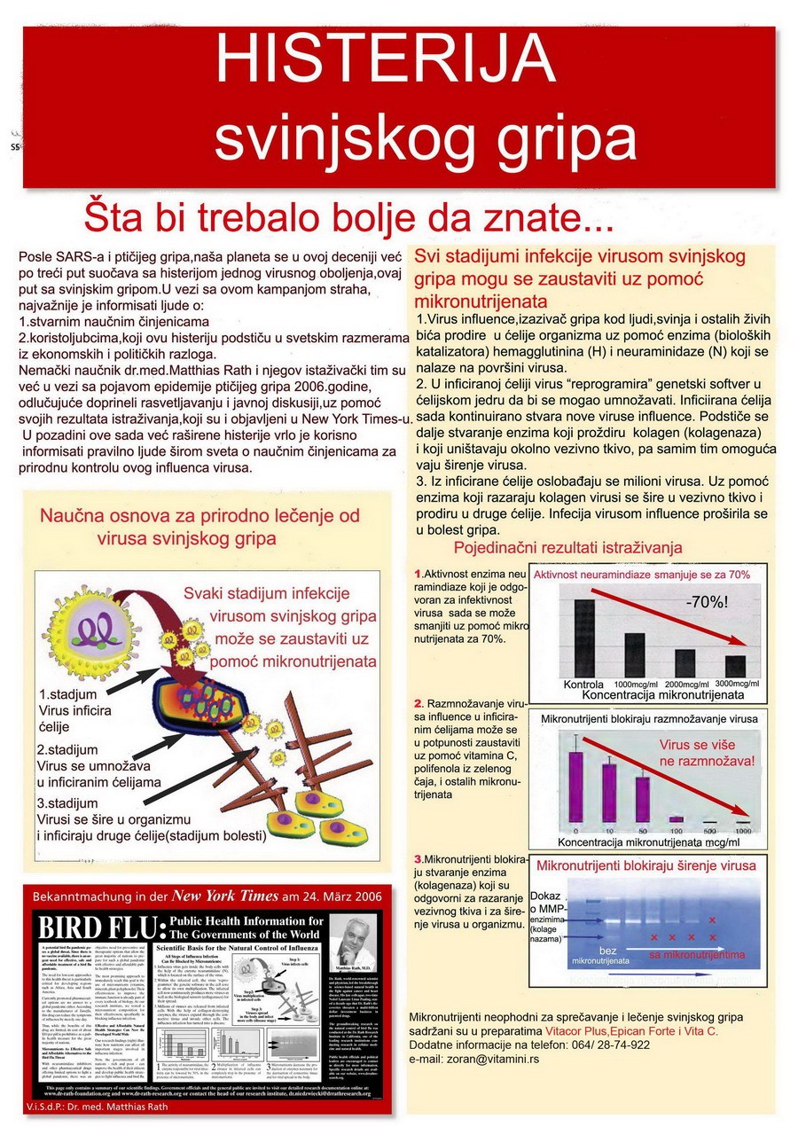 SVINJSKI GRIP – Vitamini